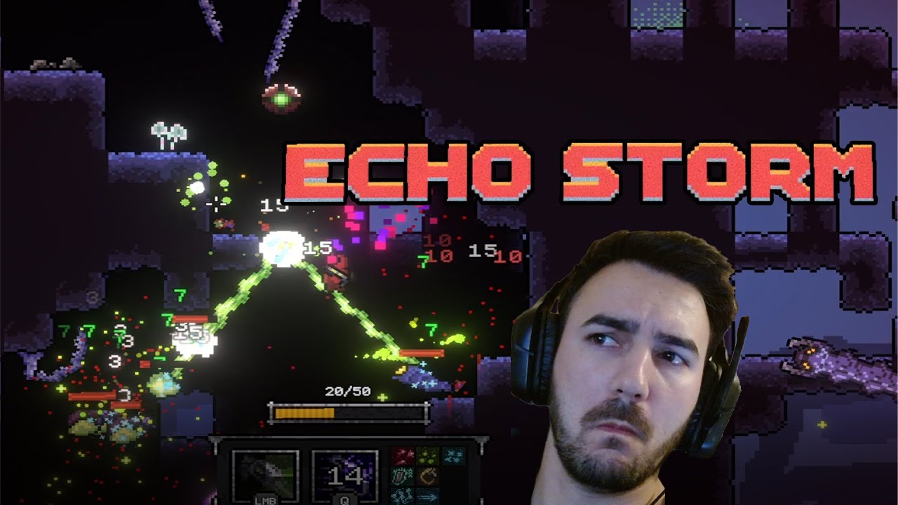 Roguelike estilo TERRARIA! | ECHO STORM - YouTube