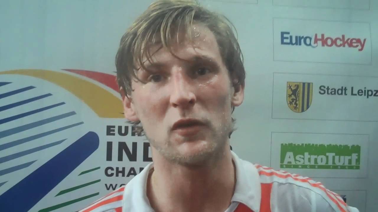 EuroHockey Indoor Championships, ENG v NED, Robert Tigges, Captain, The ...