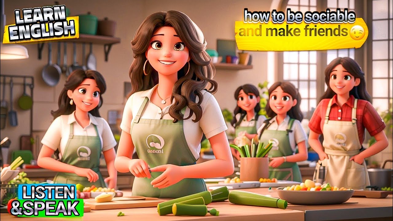 How to be outgoing | Improve your English | English Listening Skills ...