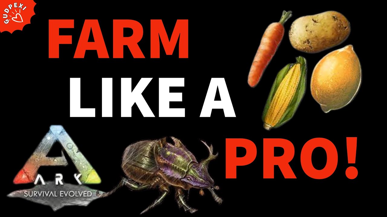 How to FARM like a PRO! (Ark Survival) - YouTube