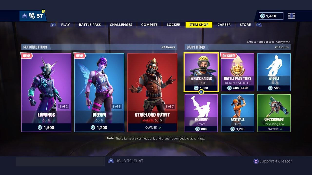 Fortnite New Item Shop Luminos & Dream Skin Astral Pickaxe & Shard ...