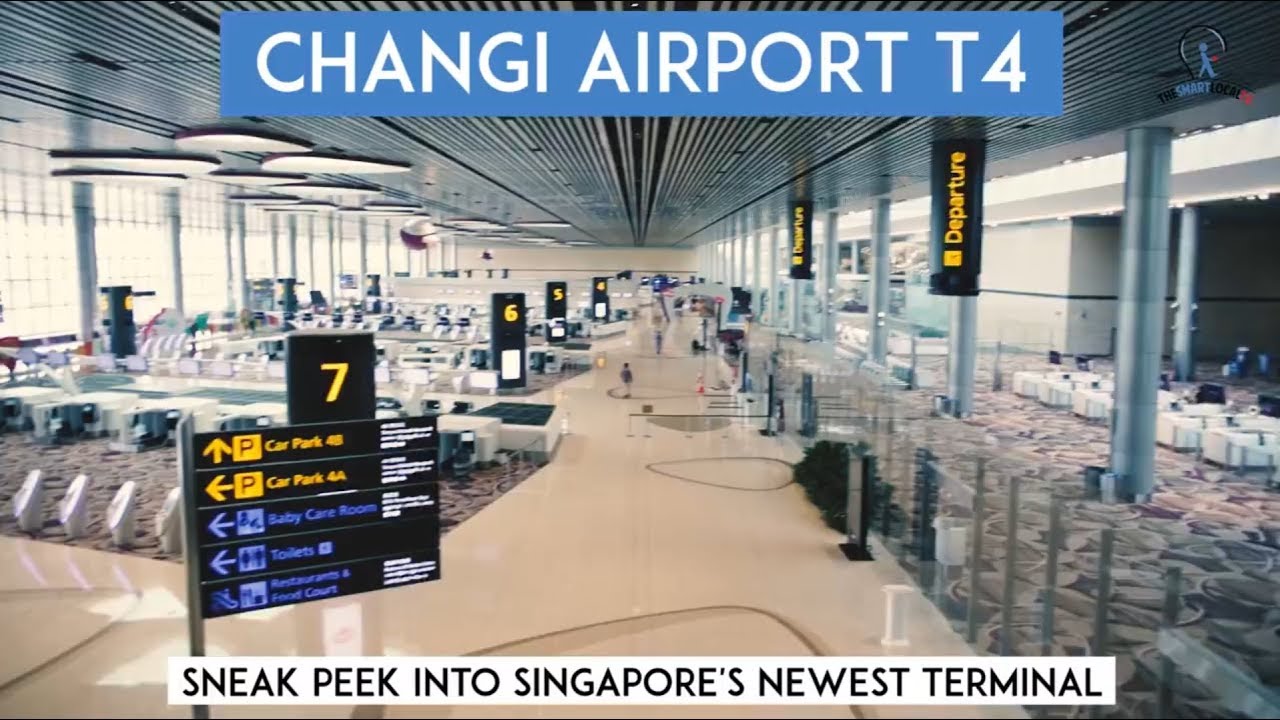 Changi Airport T4 - YouTube