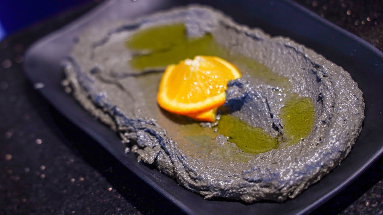 Home Cooking: Preparing Creamy Batenjen, Experimenting "Black Hummus ...