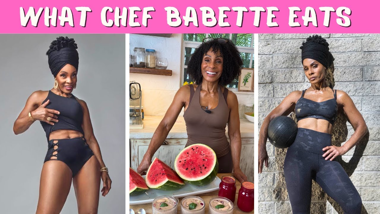 I'm 75! HERE'S WHAT I EAT IN A DAY TO LOOK & FEEL DECADES YOUNGER (Chef Babette) - YouTube