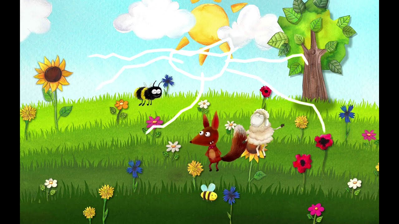 Fox and Sheep And The Magic Bee - YouTube