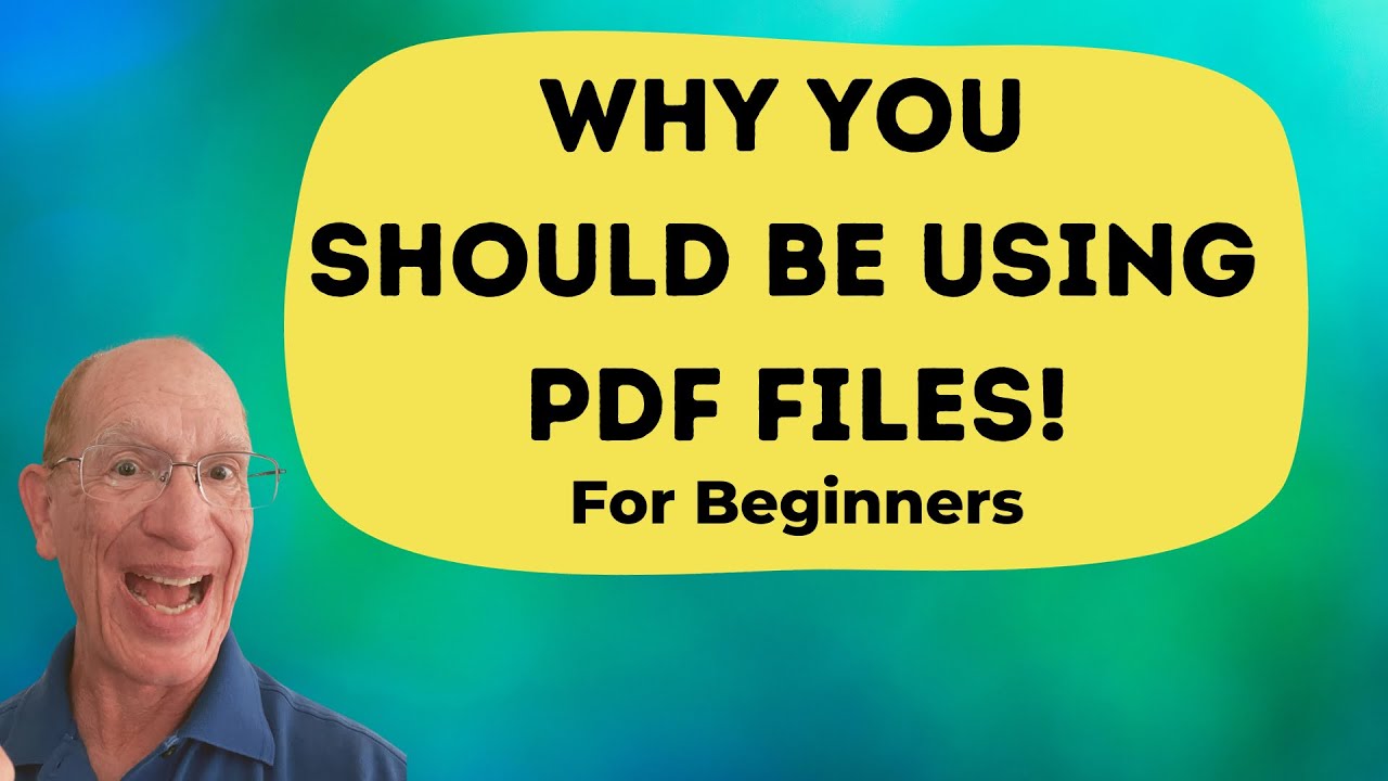 Use PDFs for sharing files with other people. - YouTube