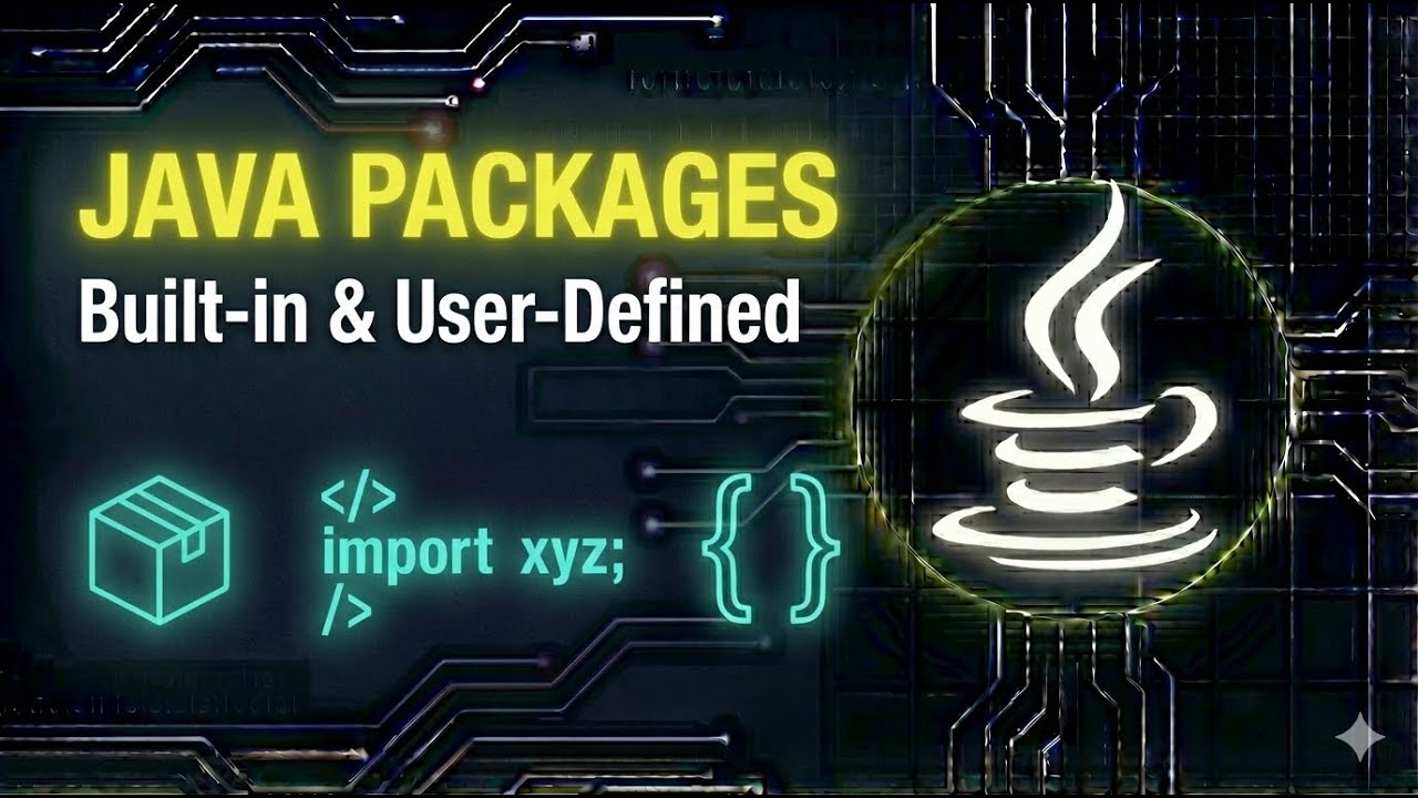Java Packages Explained | Java Tutorial for Beginners #32 - YouTube