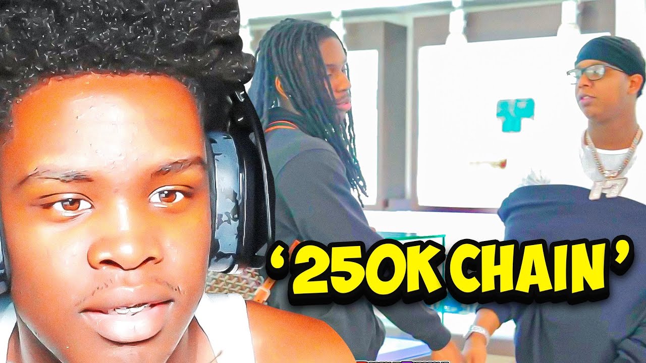 Polo G Gifted Vonoff1700 A $250K Chain From Icebox! - YouTube
