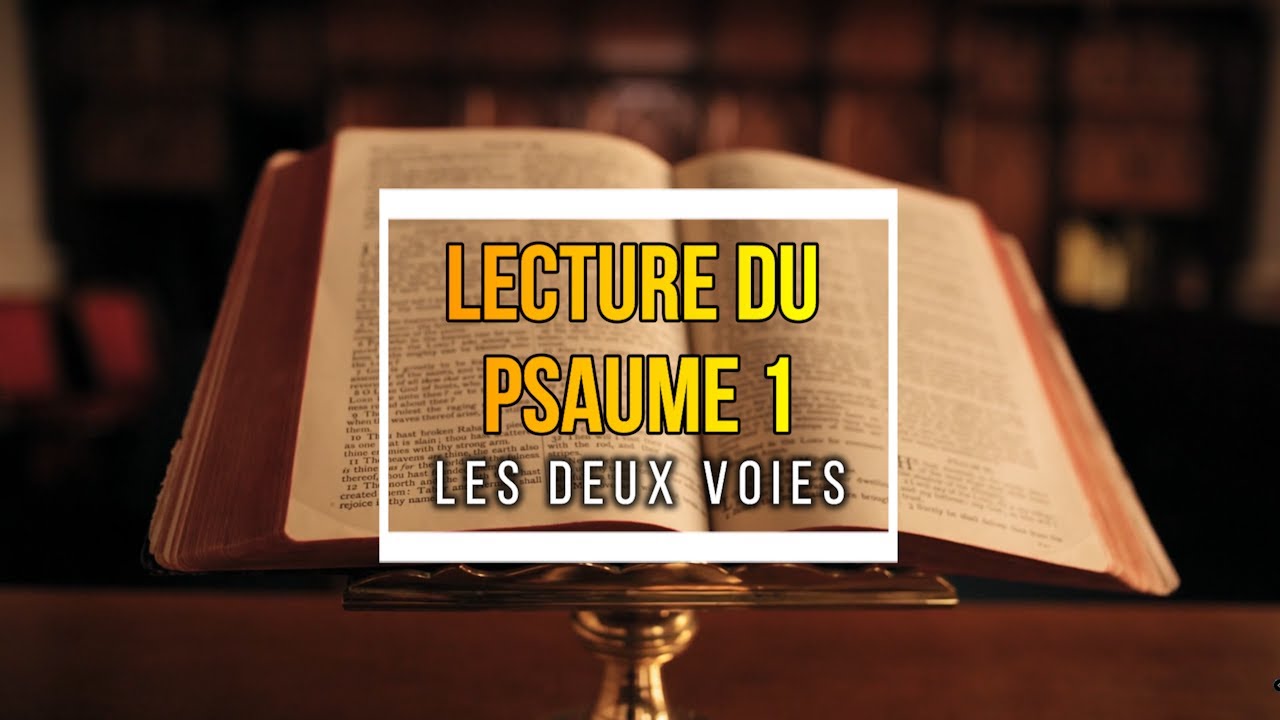 PSAUME 1 - Les deux voies #BibleJérusalem #bible #psaume1 - YouTube