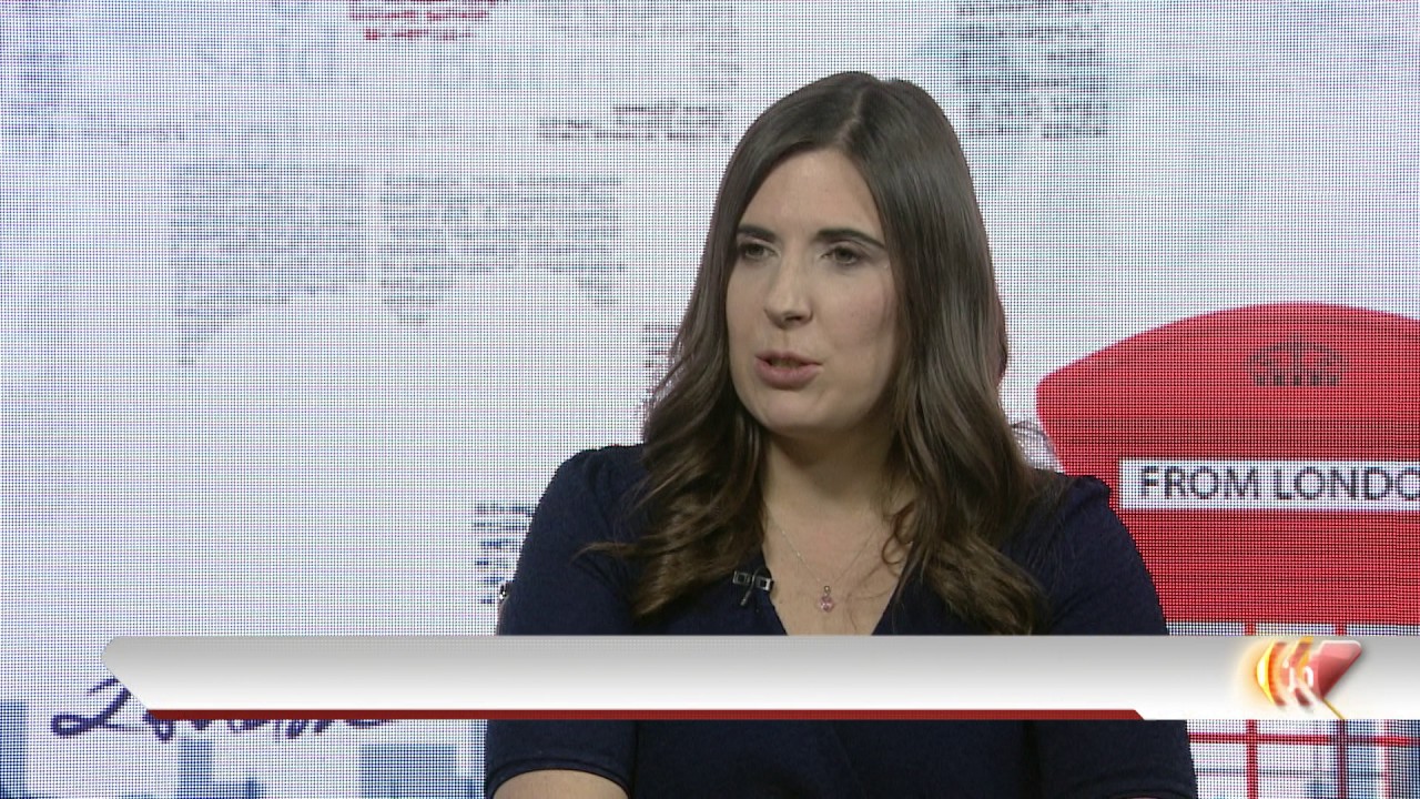 London Political week Adel Darwish & Caroline Wheeler of Sunday Express ...