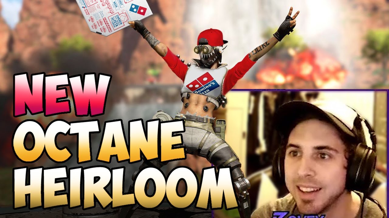 NEW Octane Heirloom! Pizza Delivery Boy (Apex Legends xbox) - YouTube