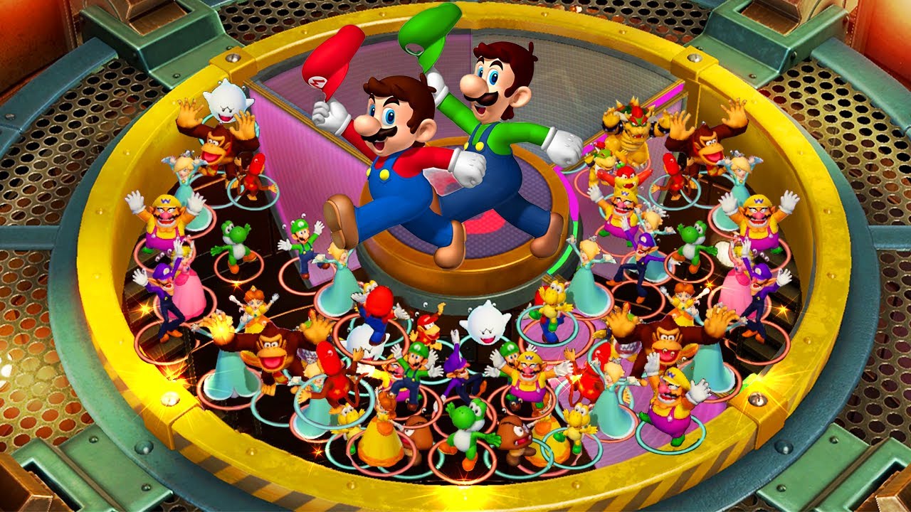 Super Mario Party Vs Mario Party Superstars - Family Battles - Mario ...