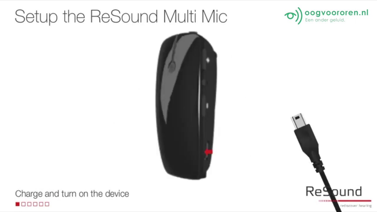Instellen van de ReSound Multi Mic - Oogvoororen.nl - YouTube
