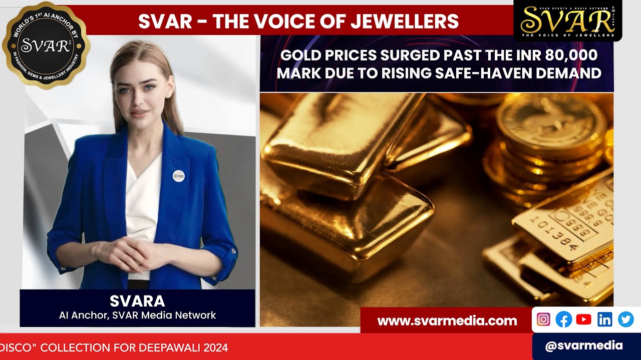 SVAR Media presents AI Anchor SVARA: The Future of Fashion & Jewellery ...