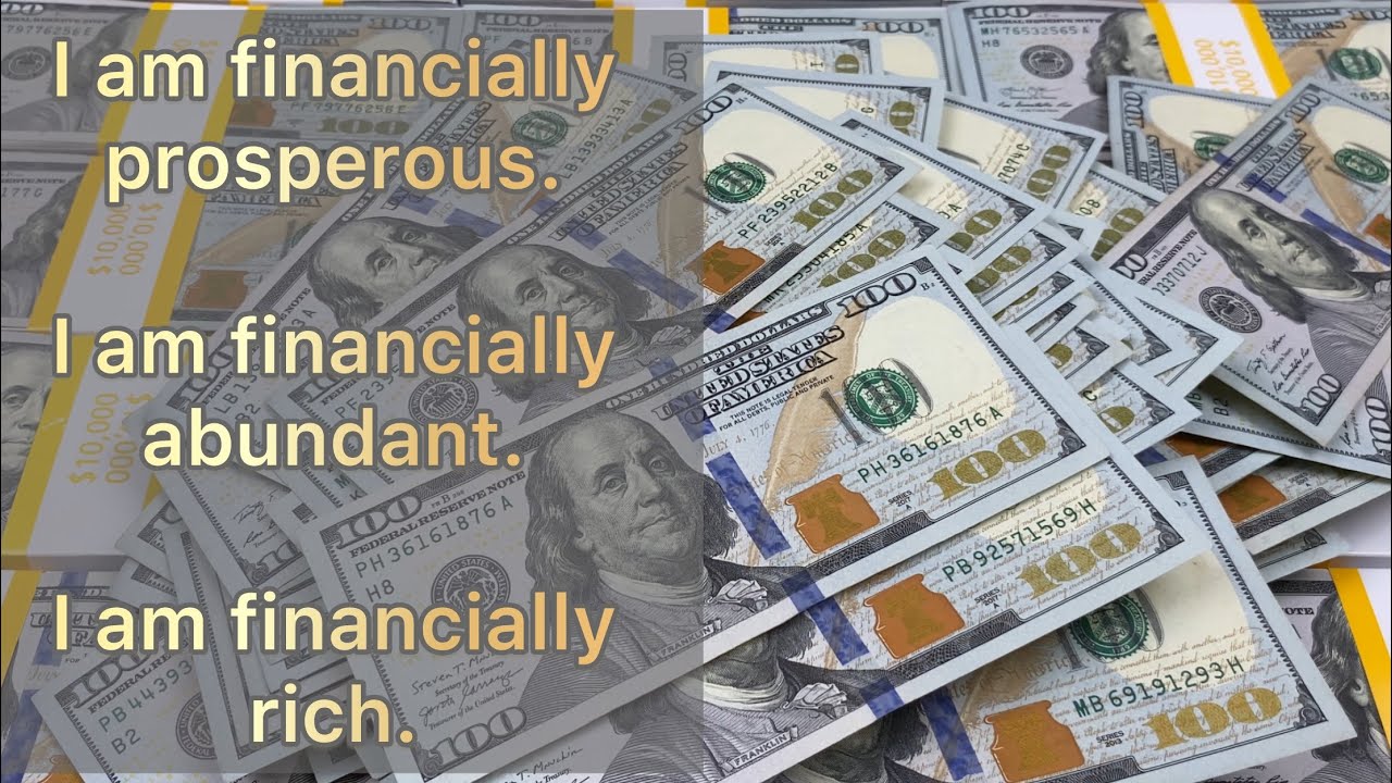 Daily Affirmation; I Am Financially Prosperous👑 - YouTube
