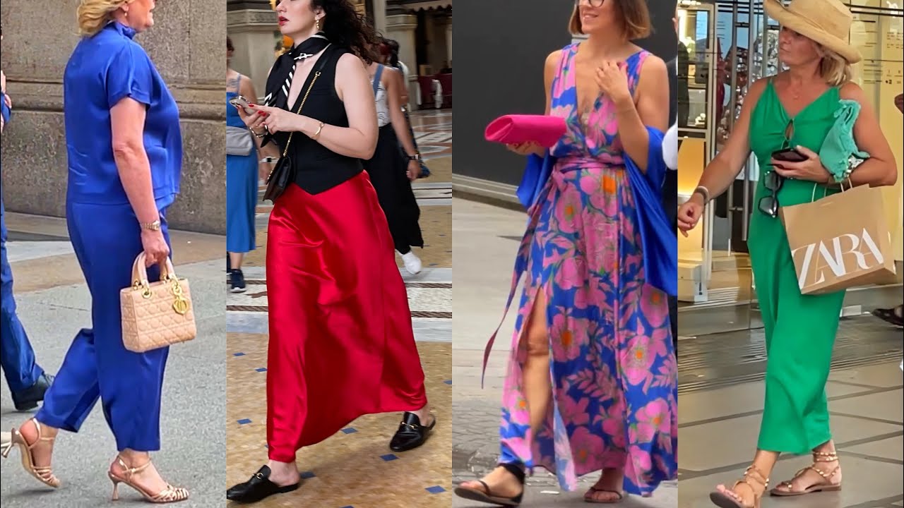 UNIQUE SUMMER DRESSES STYLE OF MILAN | ITALIAN STREET FASHION TRENDS ...