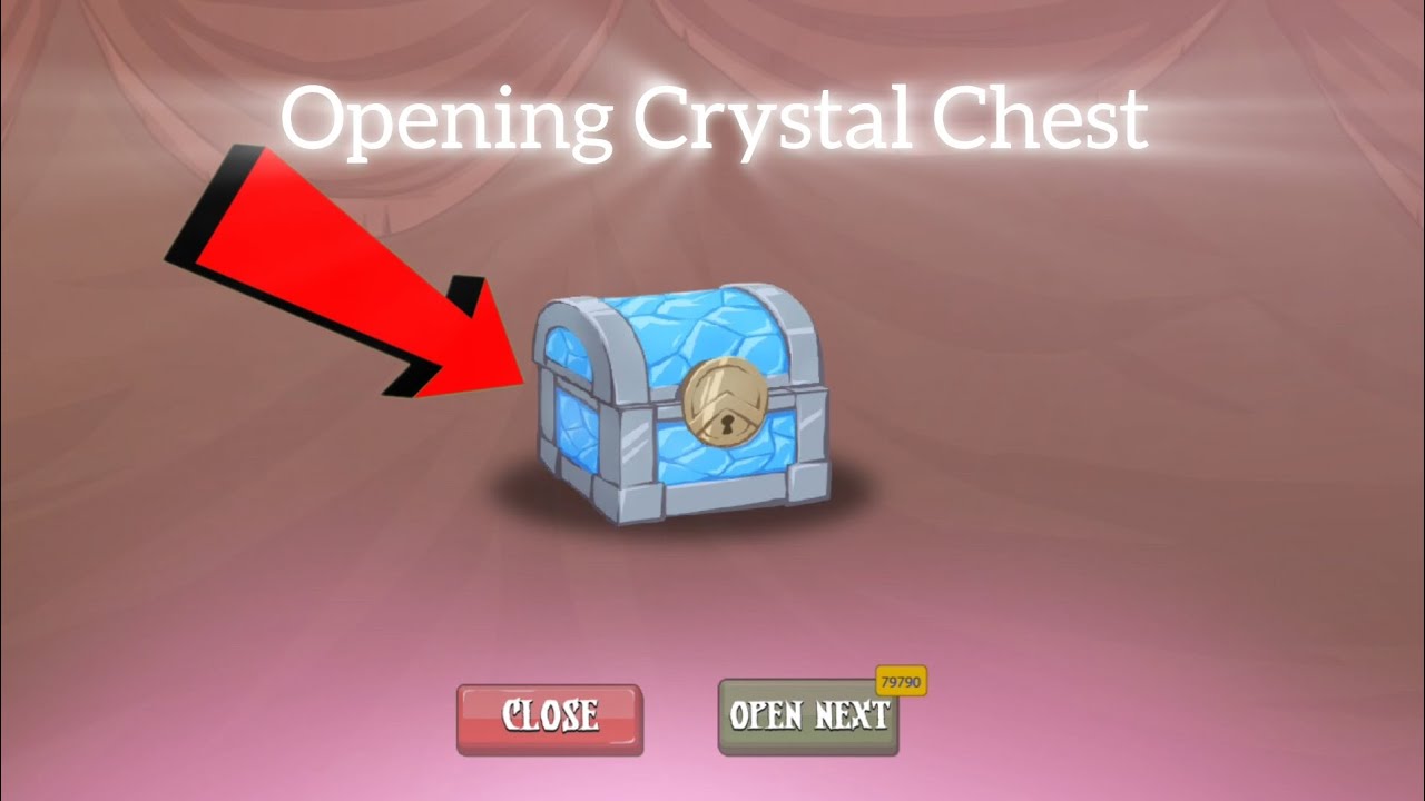 OPENING CRYSTAL CHEST 😲 - YouTube