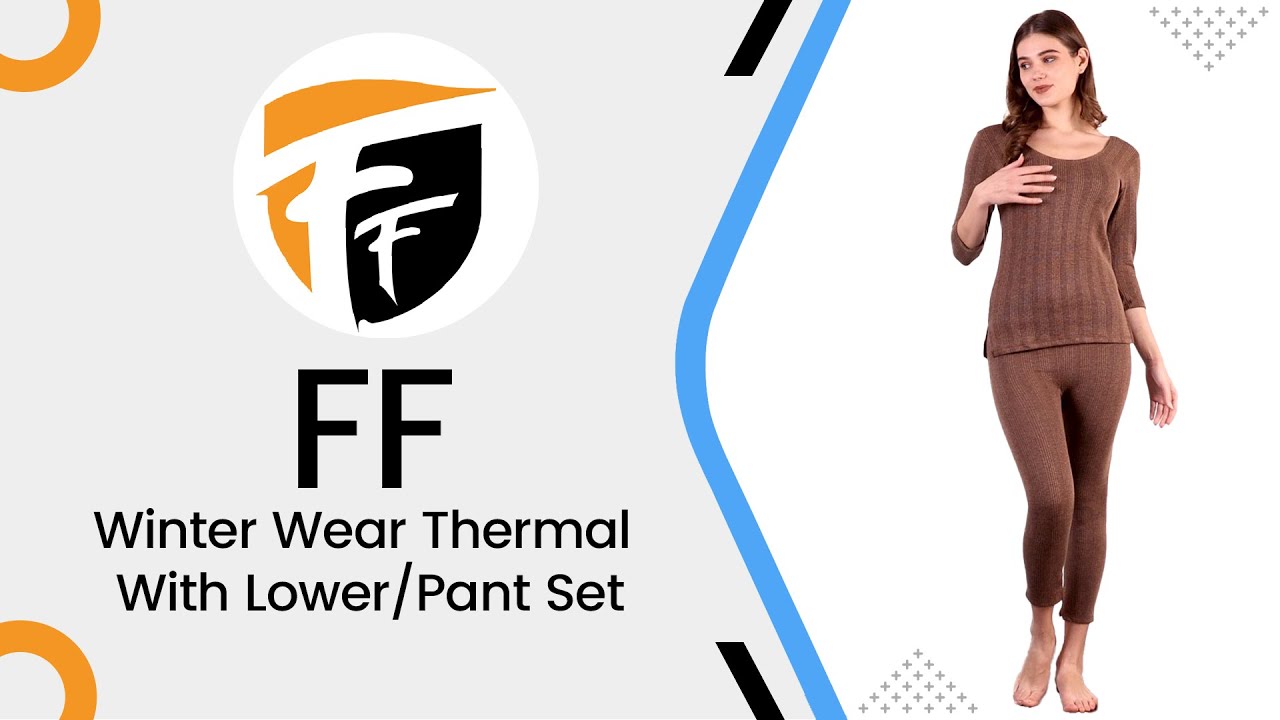 FF Winter Wear Thermal Upper Vest and Bottom Lower Combo - YouTube