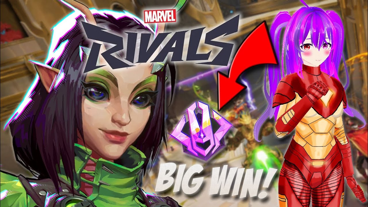 Huge GRANDMASTER Ranked Game as Mantis Strategist in Marvel Rivals ...