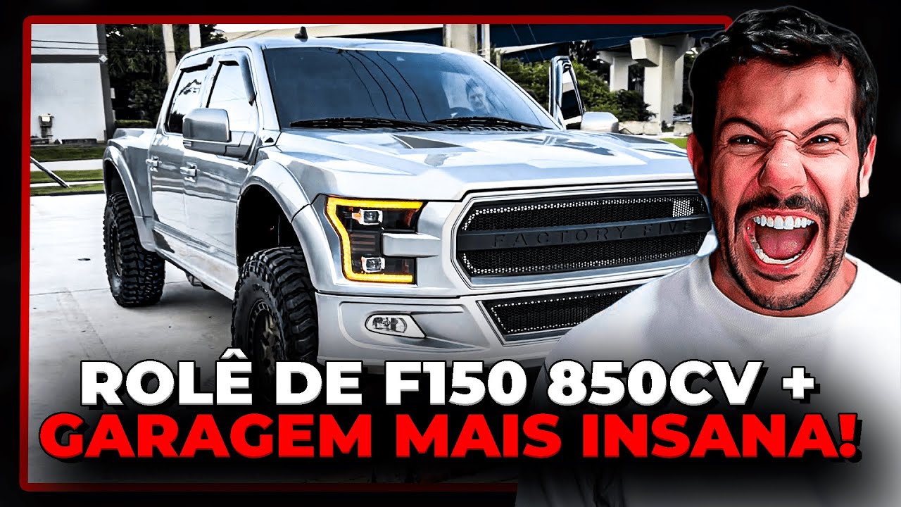 MONSTRO DA FACTORY FIVE! 🔥 F150 DE 850CV E A GARAGEM MAIS INSANA! - YouTube