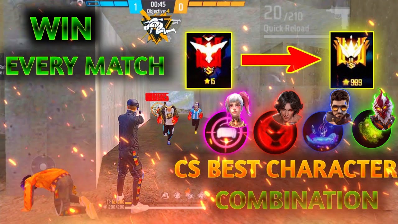 FINDING CS BEST CHARACTER COMBINATION 2024 | CS BEST CHARACTER ...