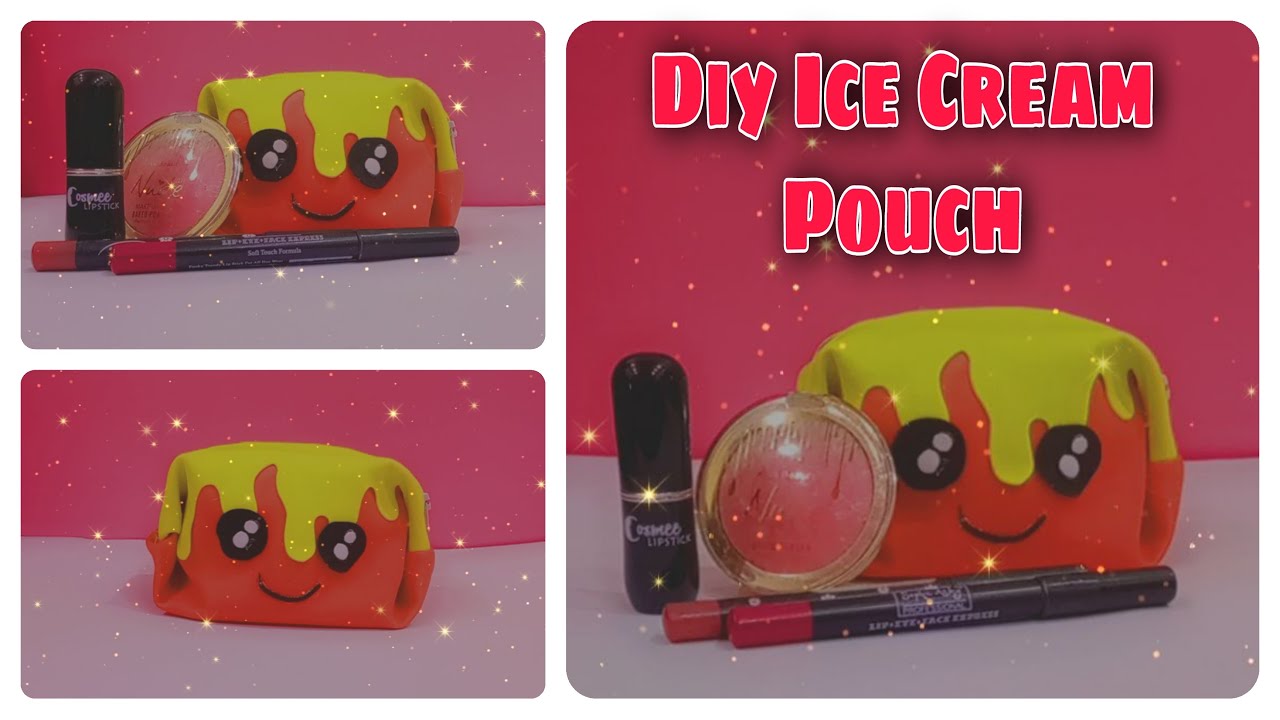 How to make Ice Cream Pouch step by step | Diy Ice Cream Pouch ...