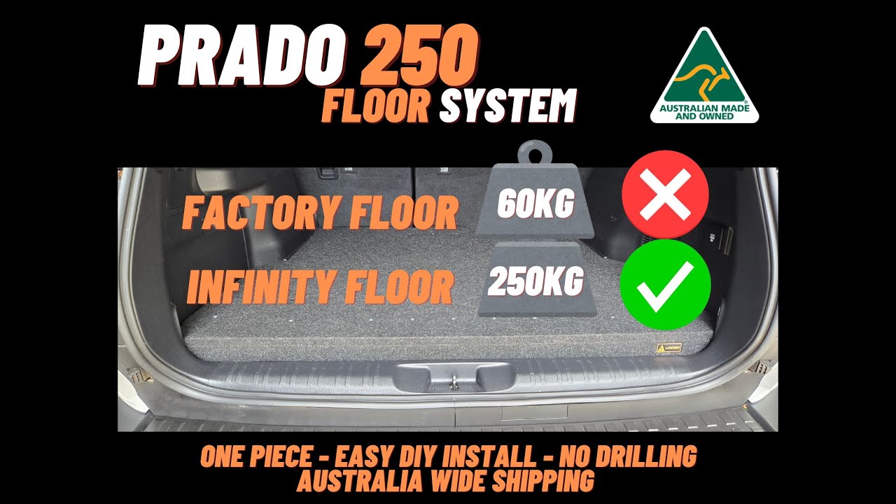 Drive by Prado 250 rear drawer and fridge slide system 👌 Prado 250 ...
