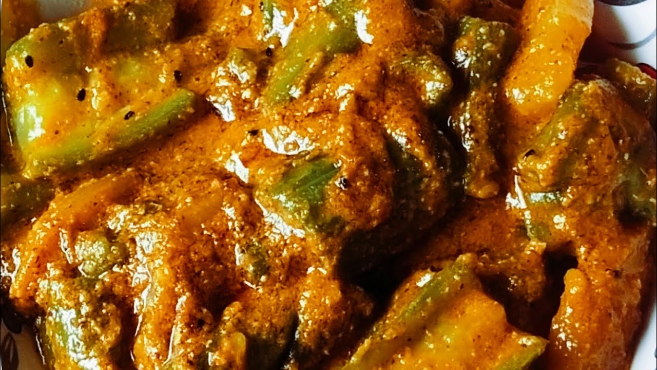 ঝিঙে আলু পোস্ত রেসিপি।।JHINGE ALU POSTO RECIPE।। নিরামিষ ঝিঙে আলু পোস্ত ...