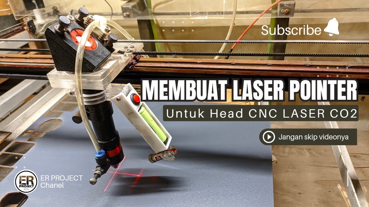 Membuat laser pointer untuk head CNC Laser CO2 - YouTube