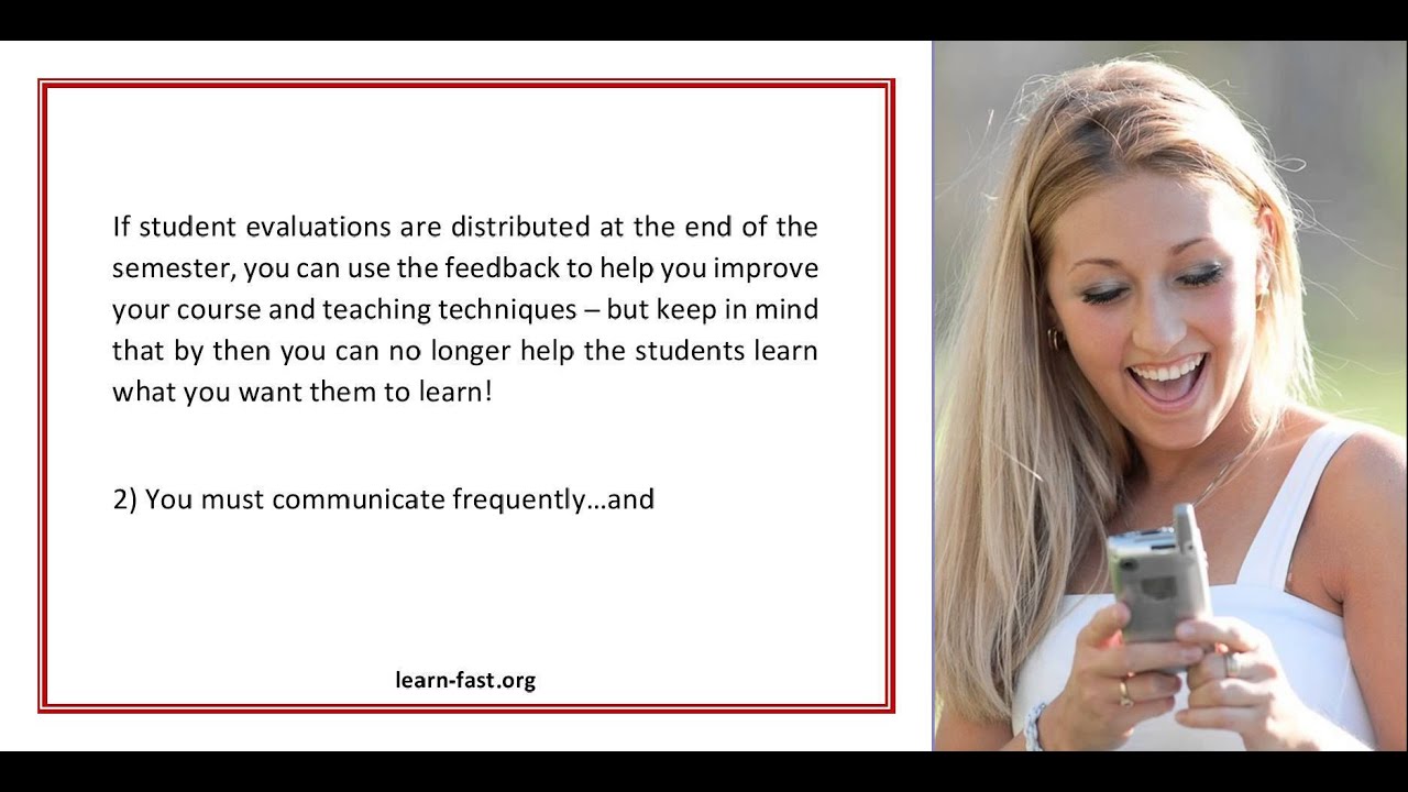 3 Tips For Being A Successful Distance Learning Instructor - YouTube