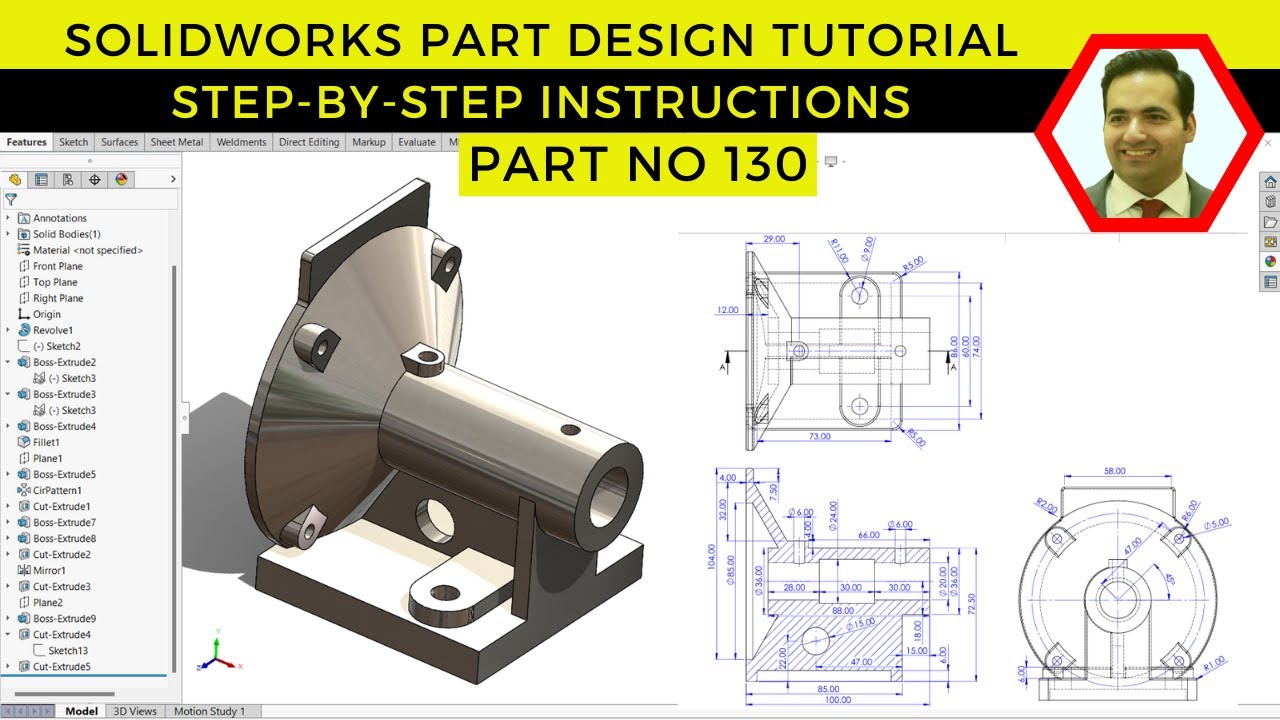 Advanced Part Design Techniques In Solidworks Mastering Complex Cad 1403