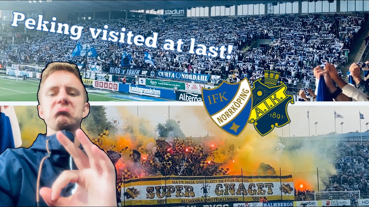 FIREWORKS & Sea Of SCARVES As IFK NORRKÖPING Take On Relegation ...