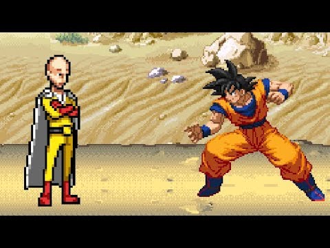 One Punch Man vs Goku