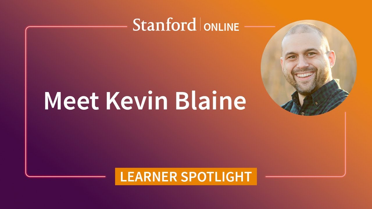 Kevin Blaine talks about Stanford's Medical Statistics Program - YouTube
