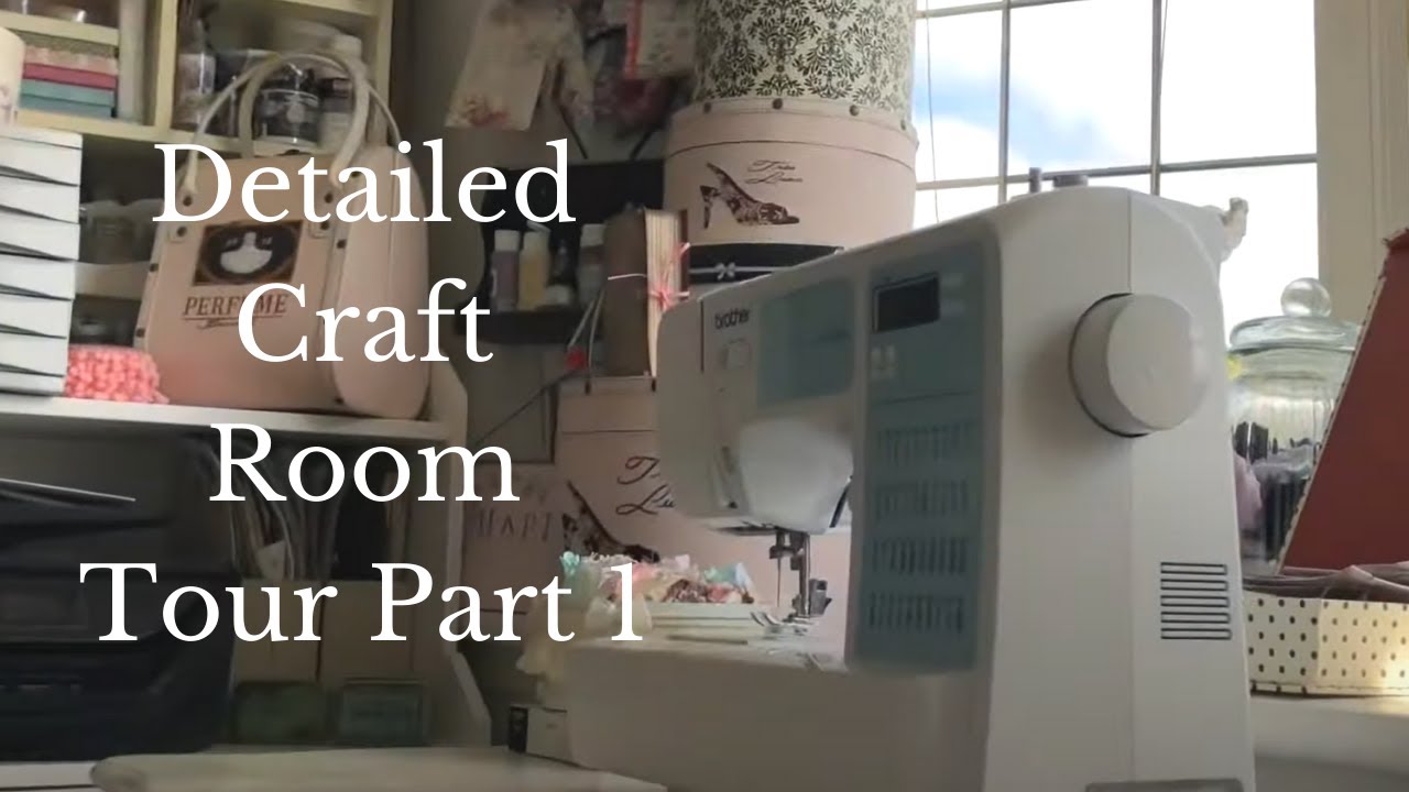 Lets Have a Proper Look Around My Craft Room Part 1 - YouTube