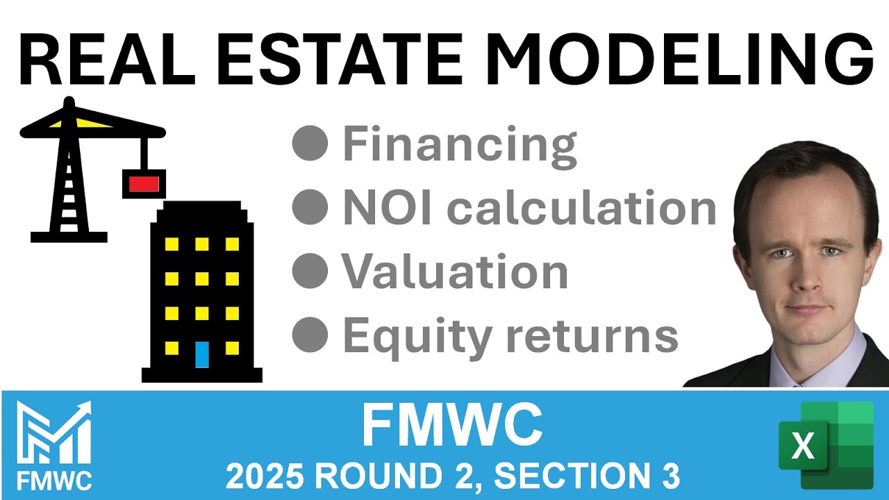 How to model a real estate project - construction to exit - YouTube