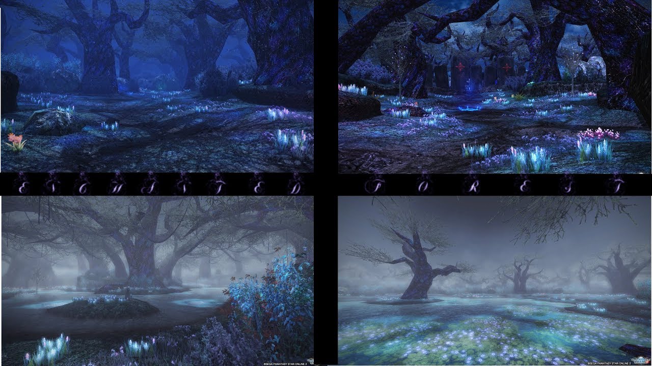 PSO2 Omega Enchanted Forest Exploration Music - YouTube