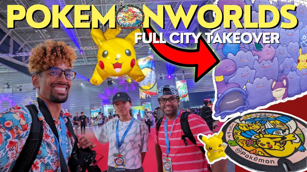 Pokémon Worlds felt like a REAL LIFE Pokémon Video Game! (w/Pokémon ...