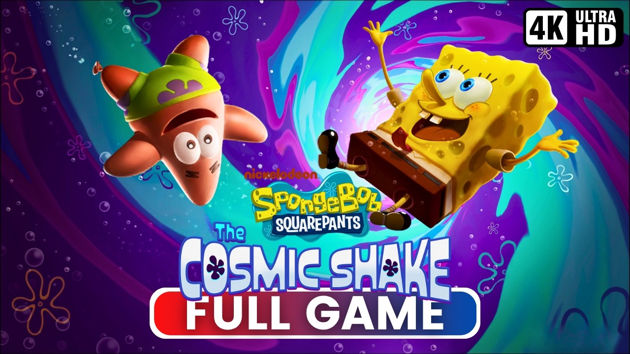 SPONGEBOB SQUAREPANTS: THE COSMIC SHAKE | Full Game (PC Gameplay 4K ...
