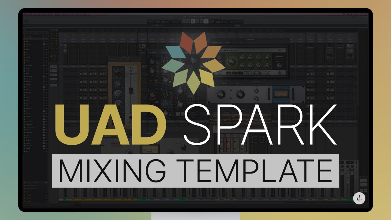 UAD Spark Only Mixing Template - YouTube