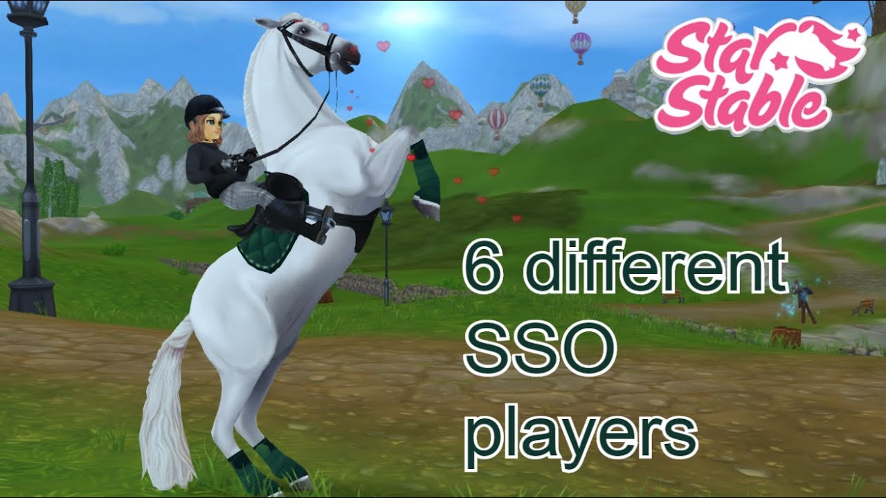 6 different Star Stable players ||sso - YouTube