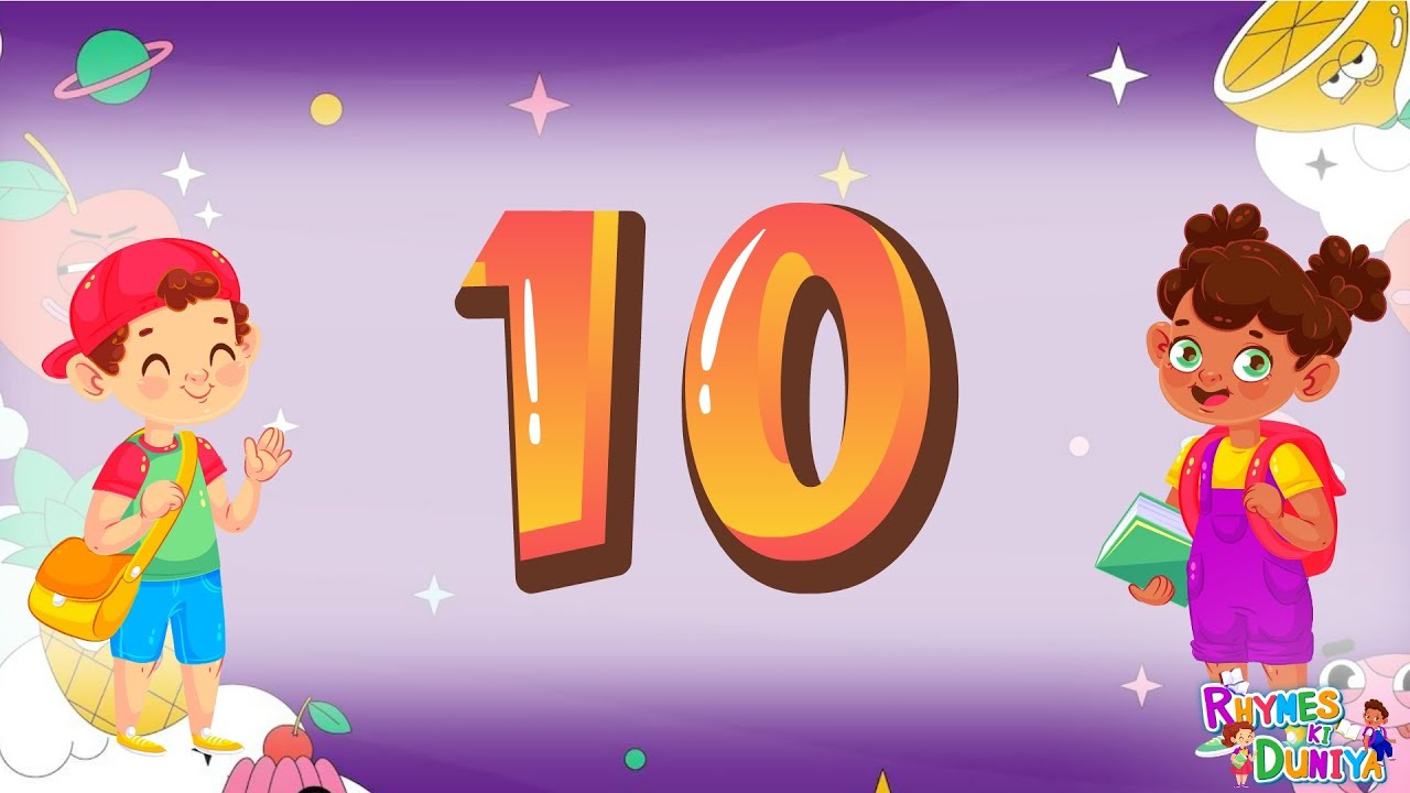 One two three, kids rhymes, 123 Numbers, 1 to 100 counting, learn to ...