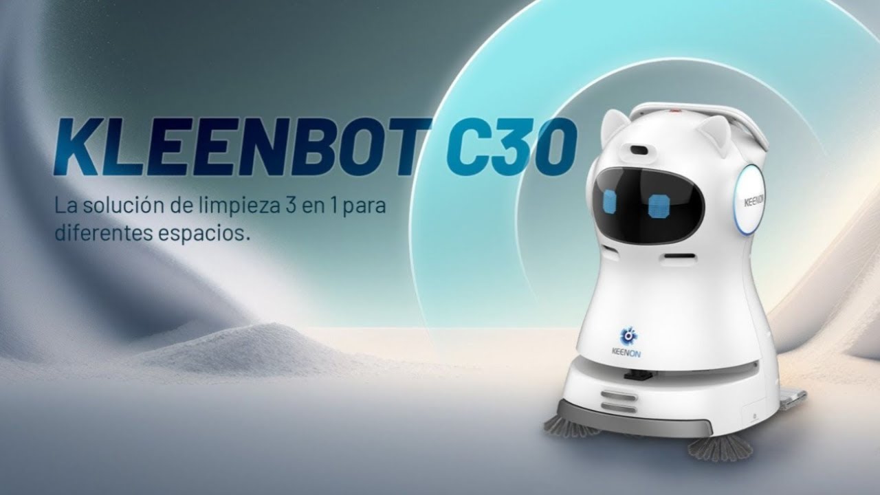 Robot Keenon C30 en Call Up Argentina - YouTube