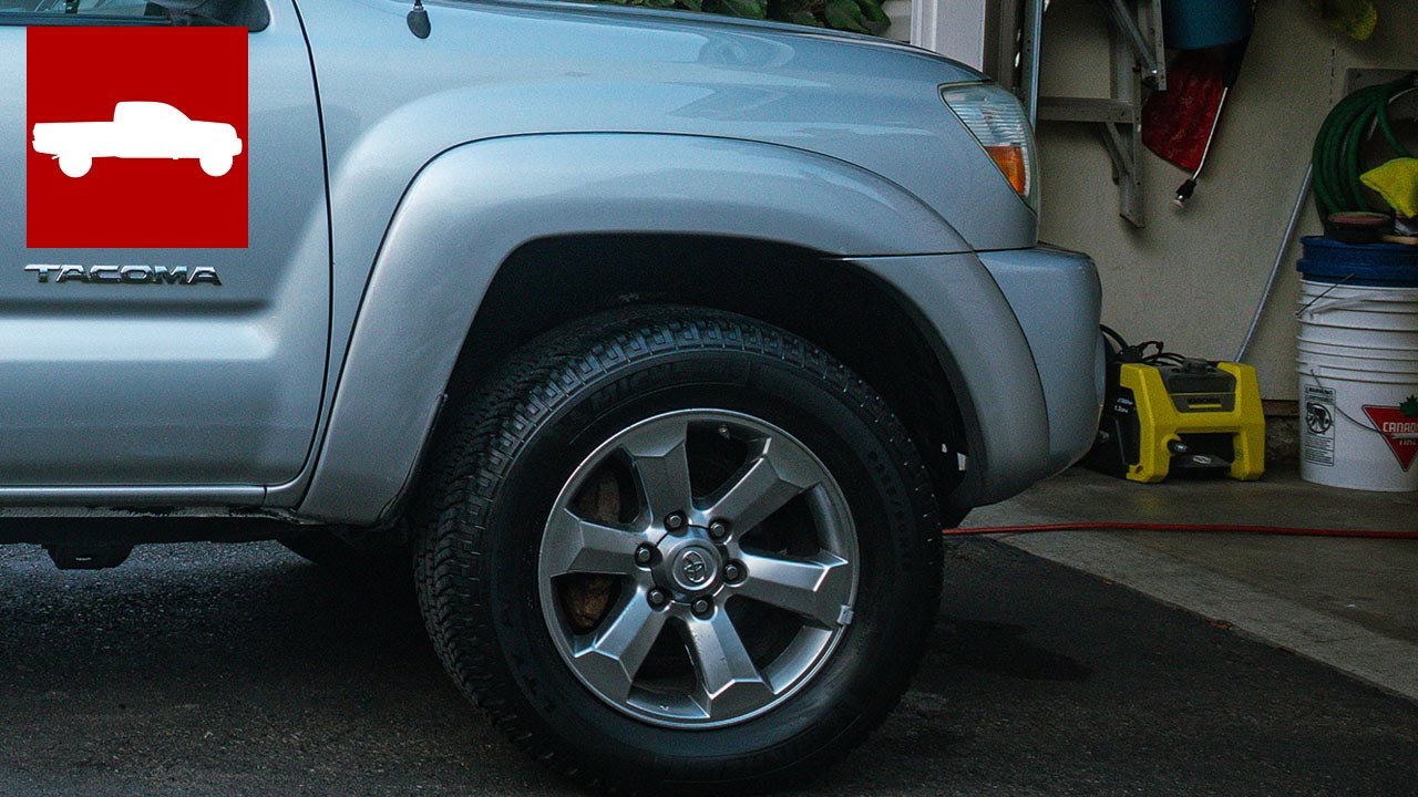 New 4runner 18" Wheels | Restoring A 300,000 KM Tacoma - YouTube