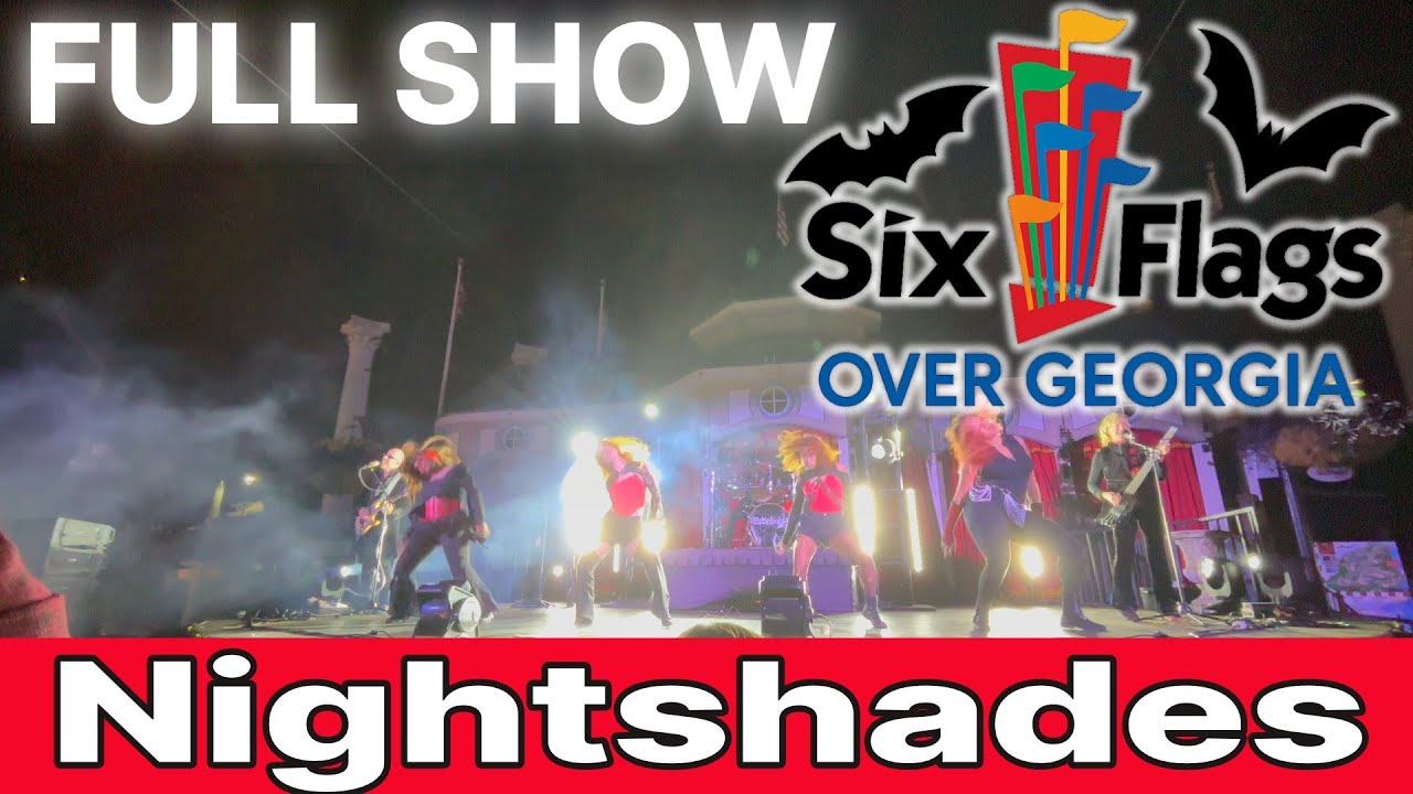 Full Nightshades Show | Six Flags Over Georgia Fright Fest 2025 - YouTube