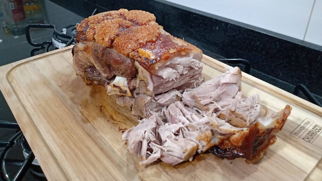 PALETA SUÍNA ASSADA - Uma das melhores e mais fáceis receitas do canal ...