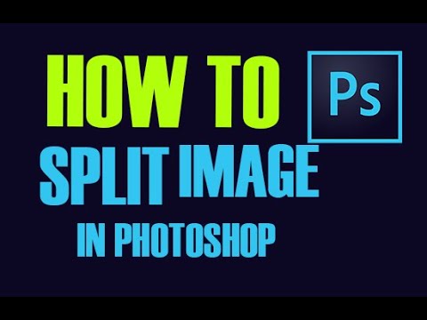 Short Video on How to Split Image in Photoshop - YouTube