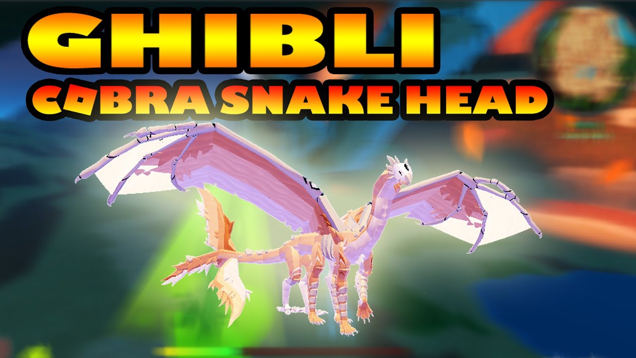 Ghibli "Cobra Snake Head" Creatures of Sonaria - YouTube
