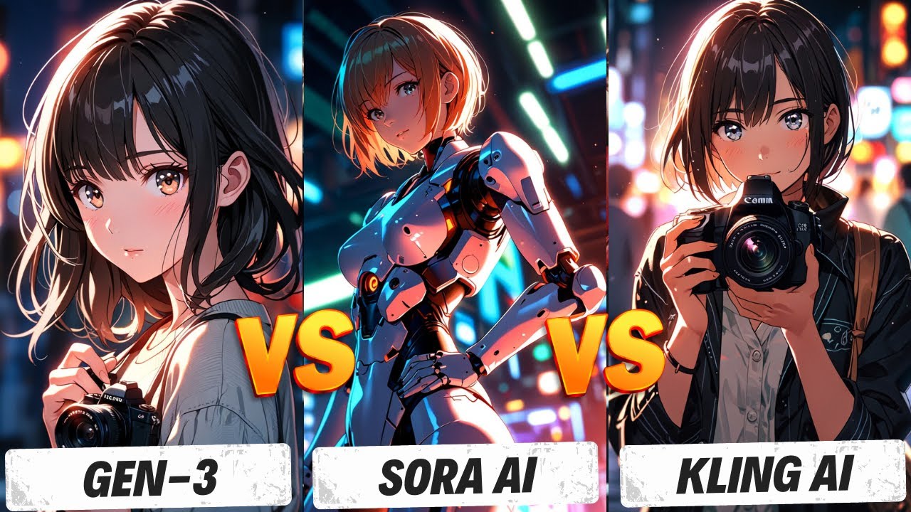 Runway Gen 3 Alpha vs Sora AI vs Kling AI - YouTube