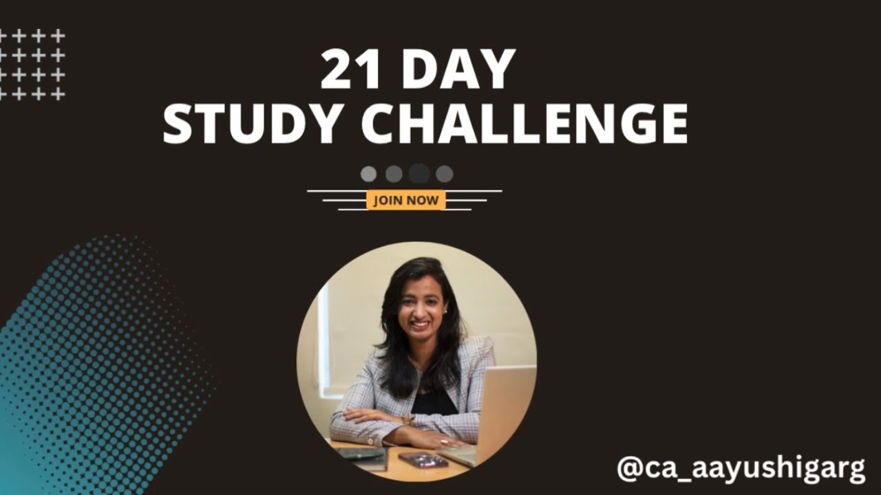 21 Day Study Challenge ''Enroll Now'' | Starts on April 1, 2024 - YouTube